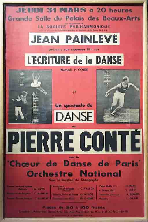 La notation du mouvement de Pierre Conté et Pierre Painlevé.
